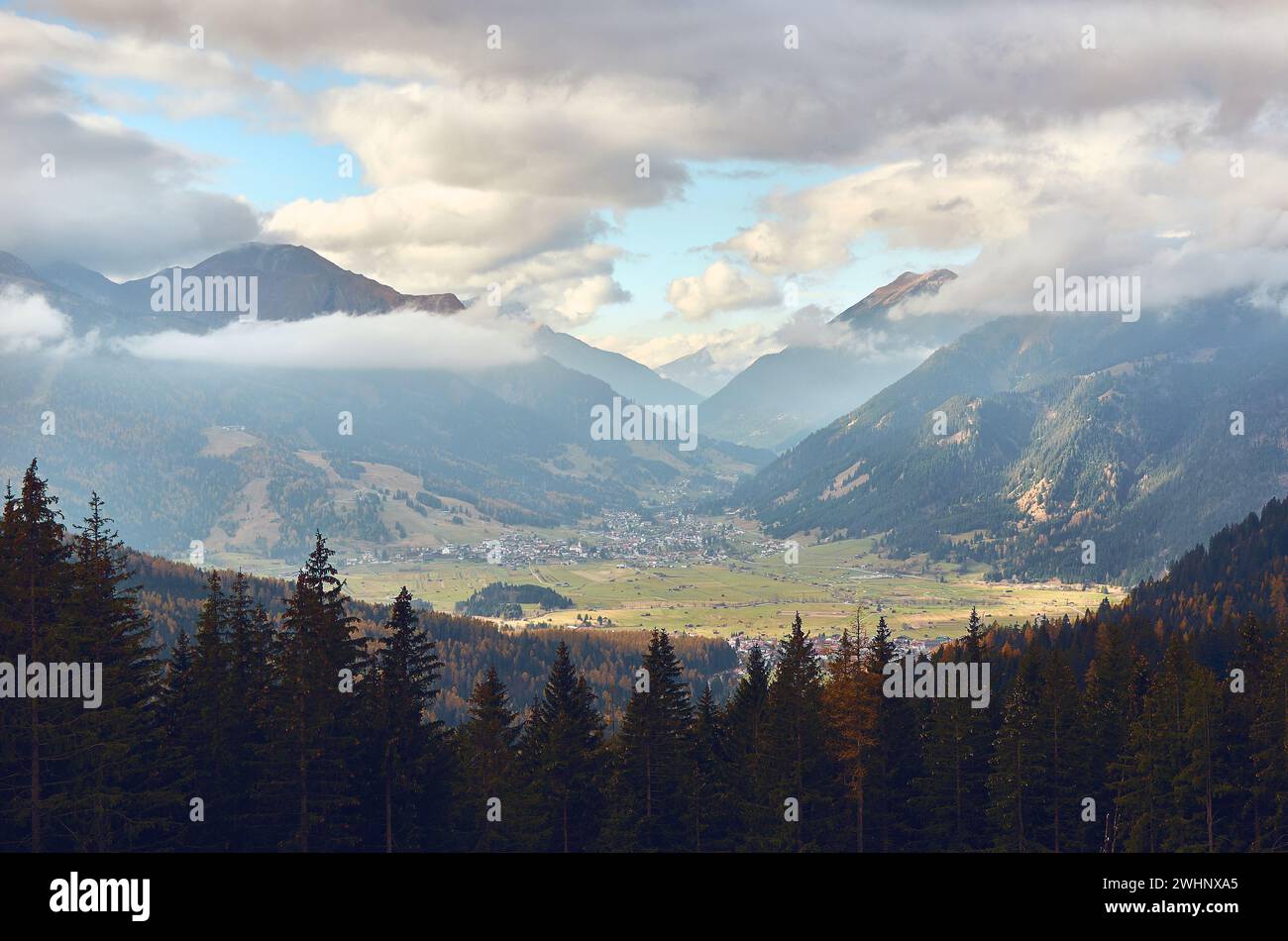 Lermoos valley in Austria Stock Photo - Alamy