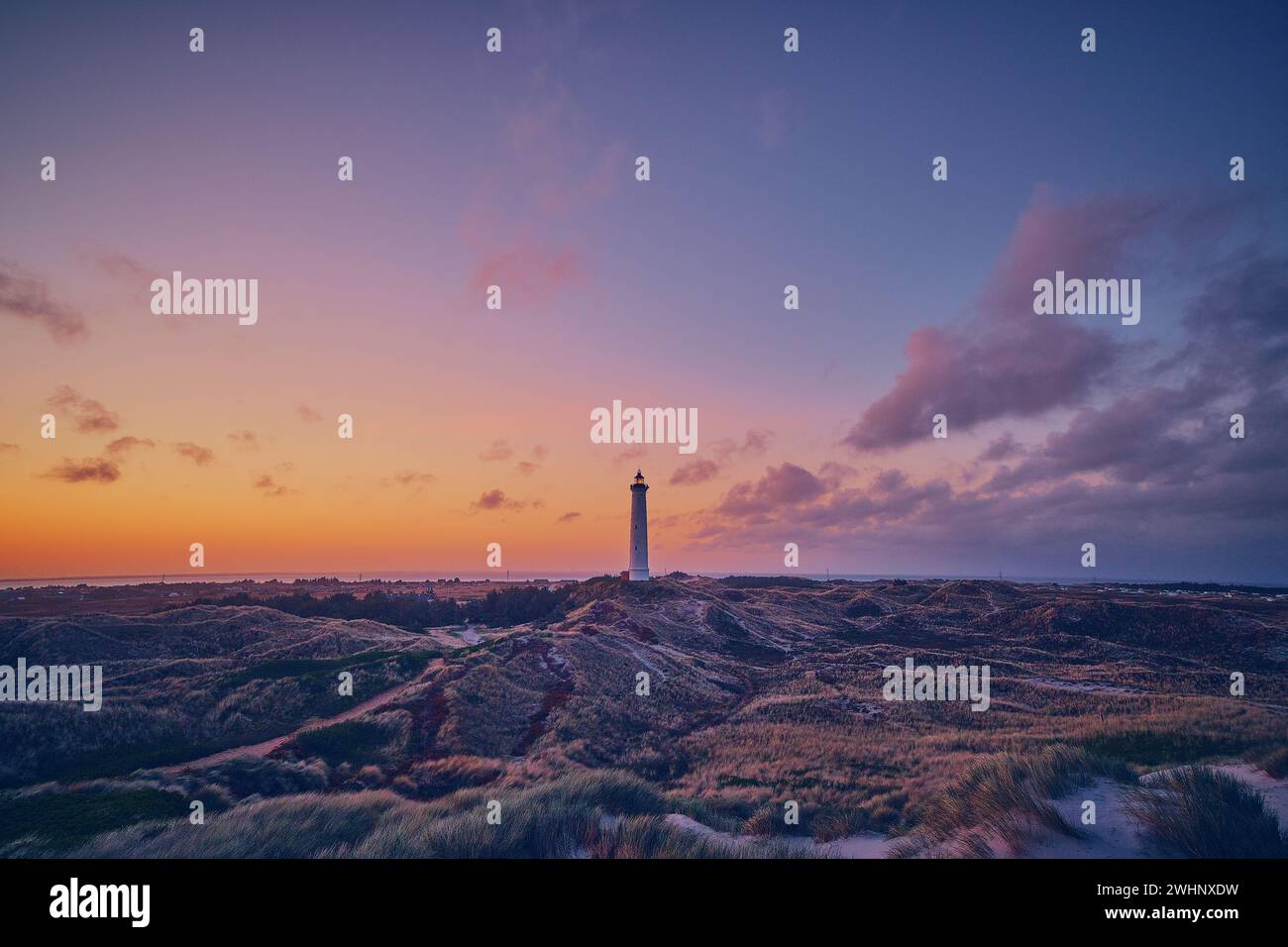 Lyngvig lighthouse in denmark hi-res stock photography and images - Alamy