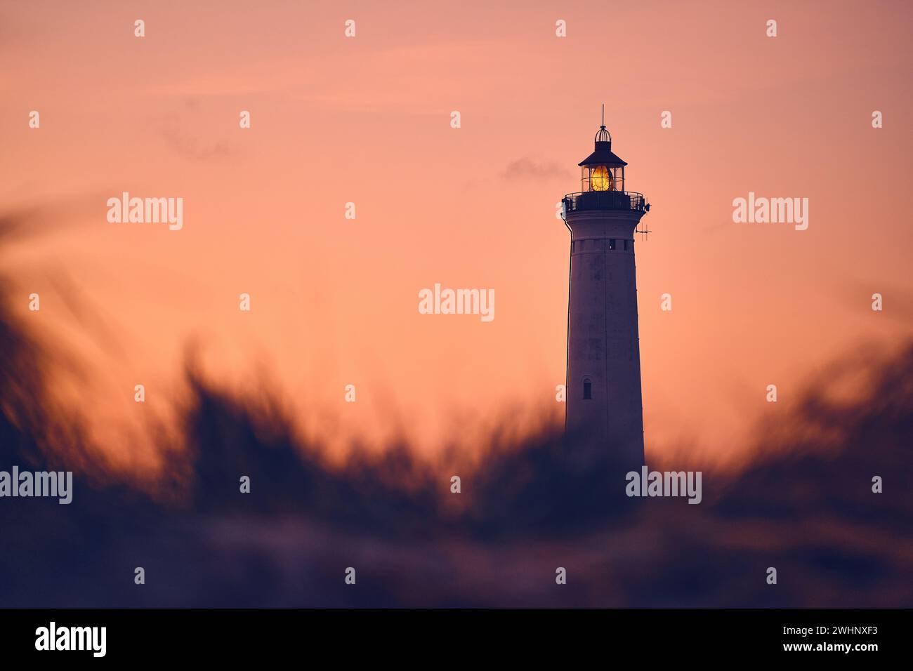 Lyngvig lighthouse in denmark hi-res stock photography and images - Alamy