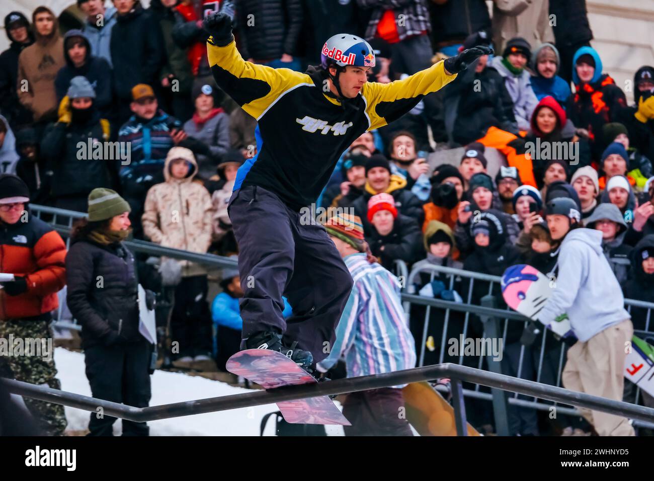Minneapolis, Minnesota, USA. 10th Feb, 2024. LUKE WINKELMANN (USA ...
