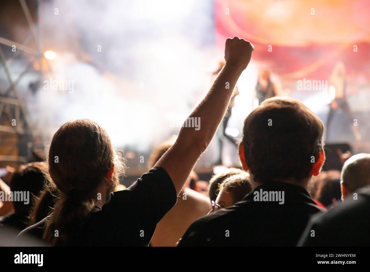 Summer concert outdoors hi-res stock photography and images - Alamy