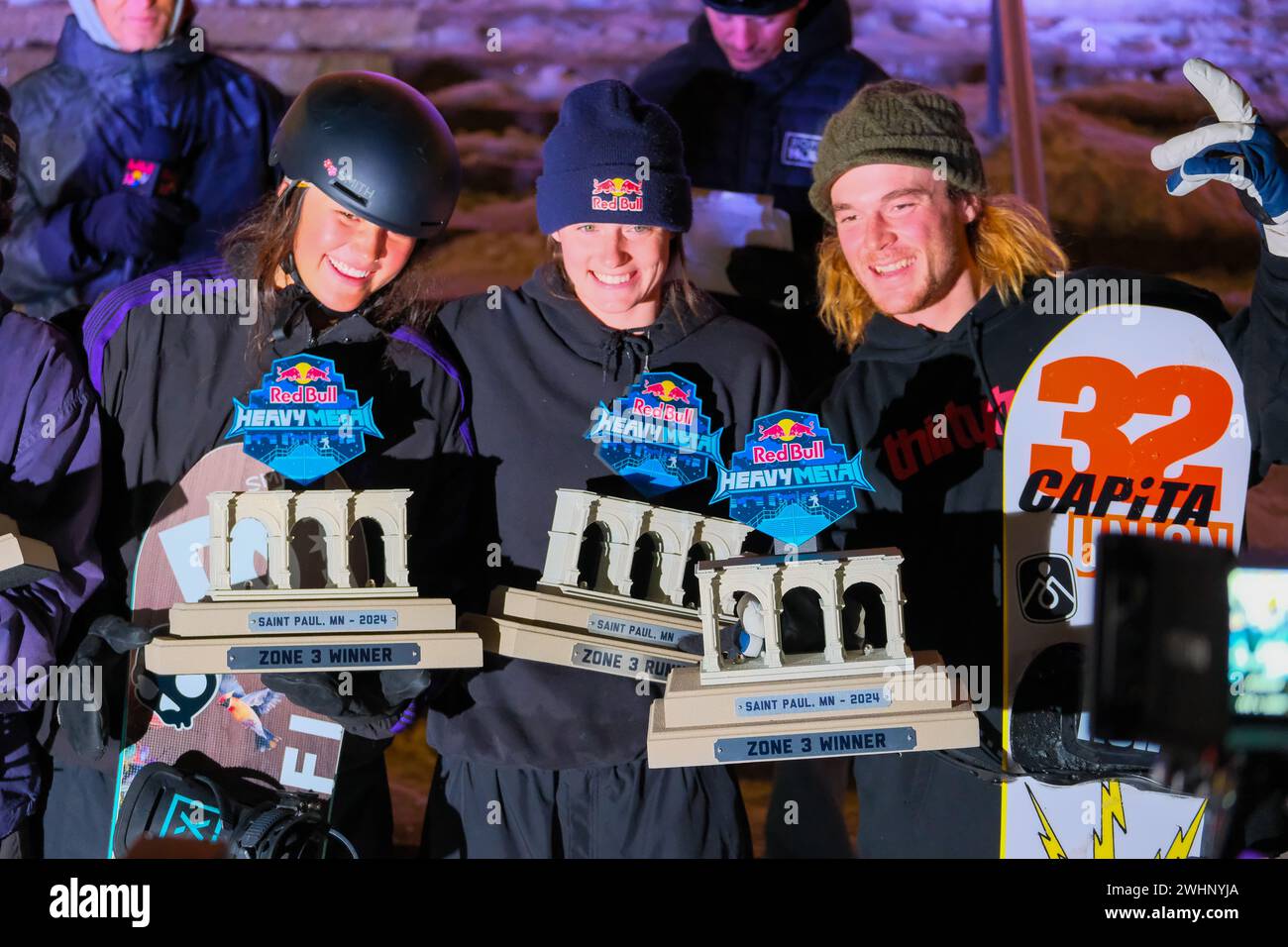 Minneapolis, Minnesota, USA. 10th Feb, 2024. (Left to Right) IRIS PHAM ...