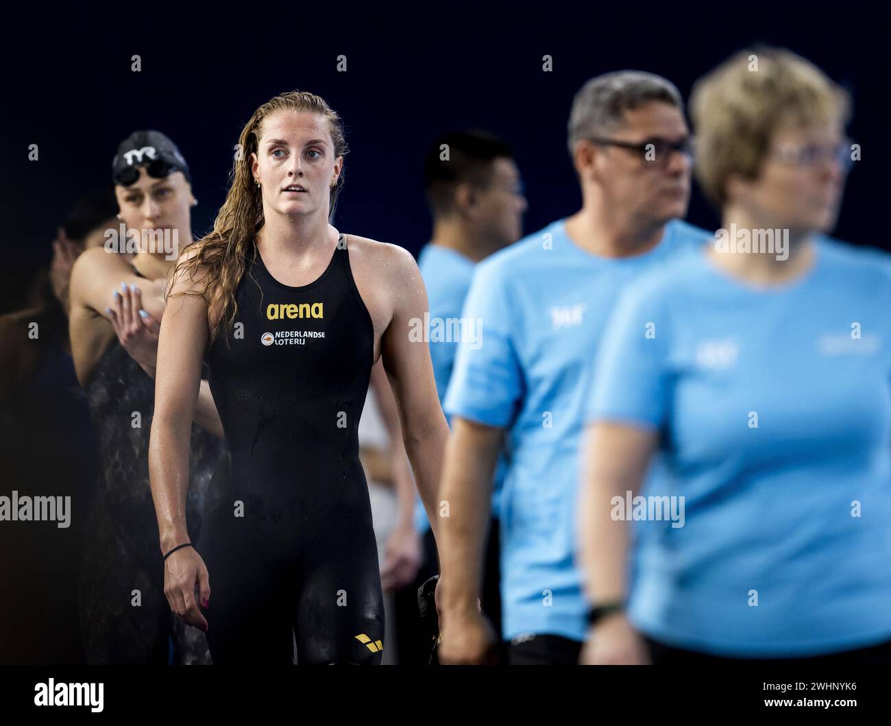 DOHA - Marrit Steenbergen after the women's 200 medley during the World ...