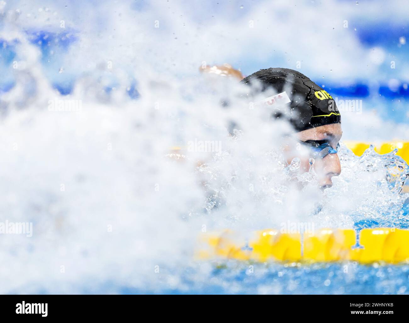 DOHA - Marrit Steenbergen in action in the women's 200 medley during ...