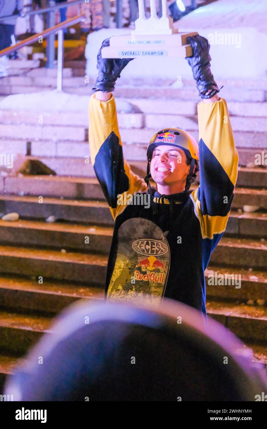 Minneapolis, Minnesota, USA. 10th Feb, 2024. LUKE WINKELMANN (USA ...