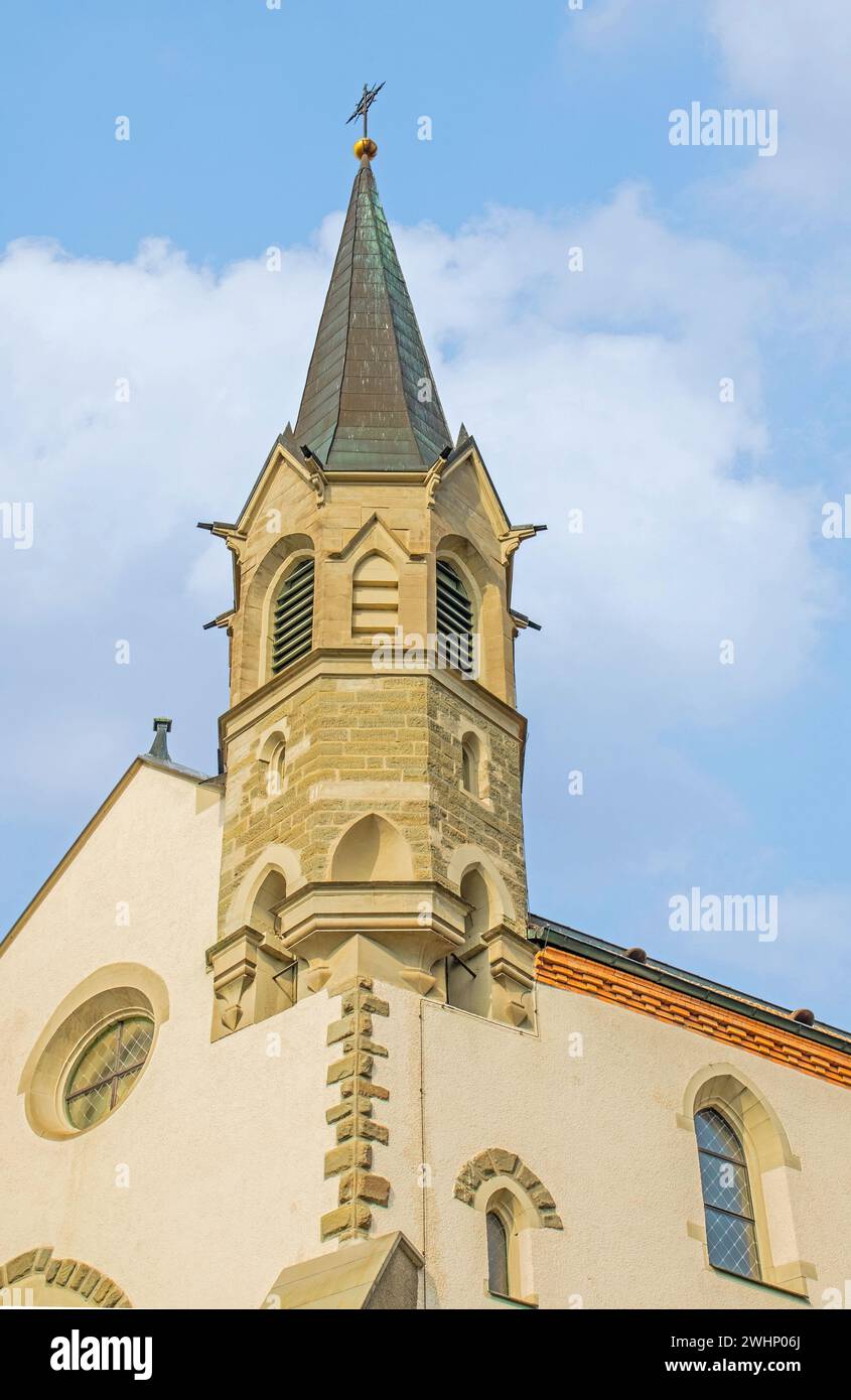 Markdorf Protestant Church, Lake Constance district Stock Photo - Alamy
