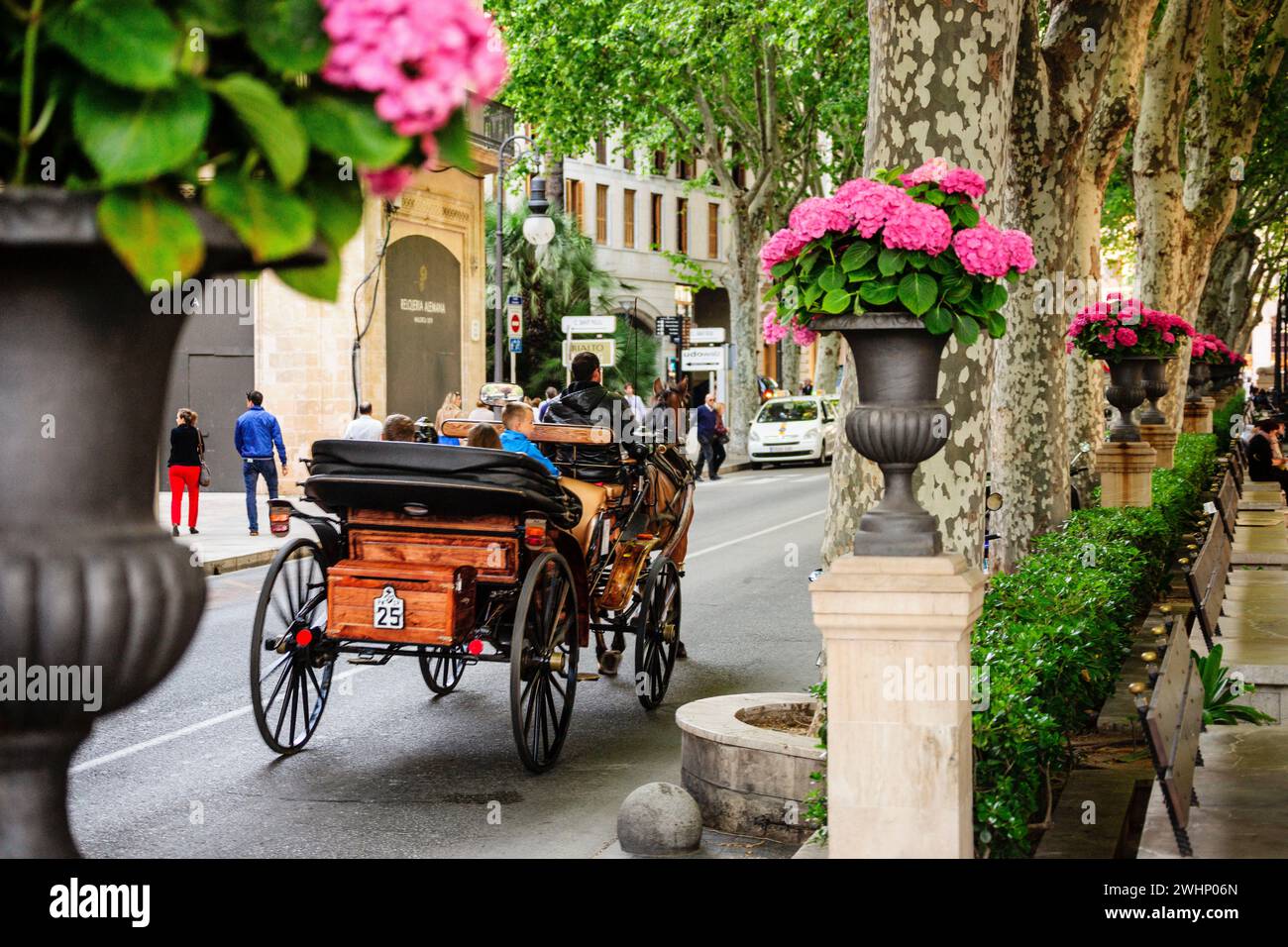 Paseo del Born -Passeig del Born Stock Photo - Alamy