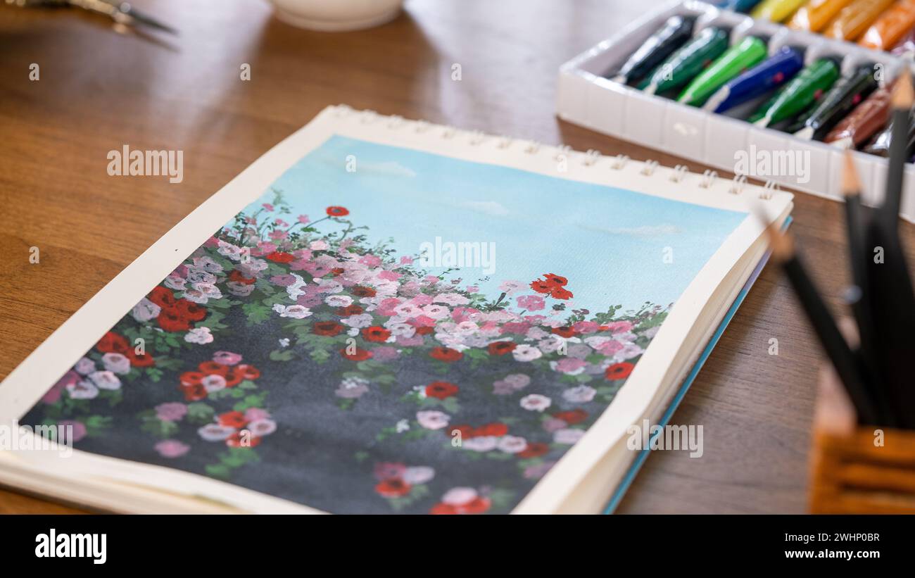 Open drawing hi-res stock photography and images - Alamy