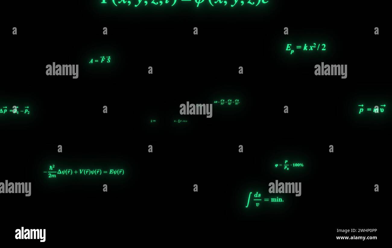 Calculating formulas hi-res stock photography and images - Alamy