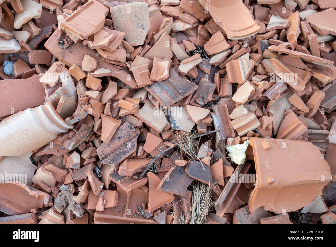 Industrial roof storm damage hi-res stock photography and images - Alamy