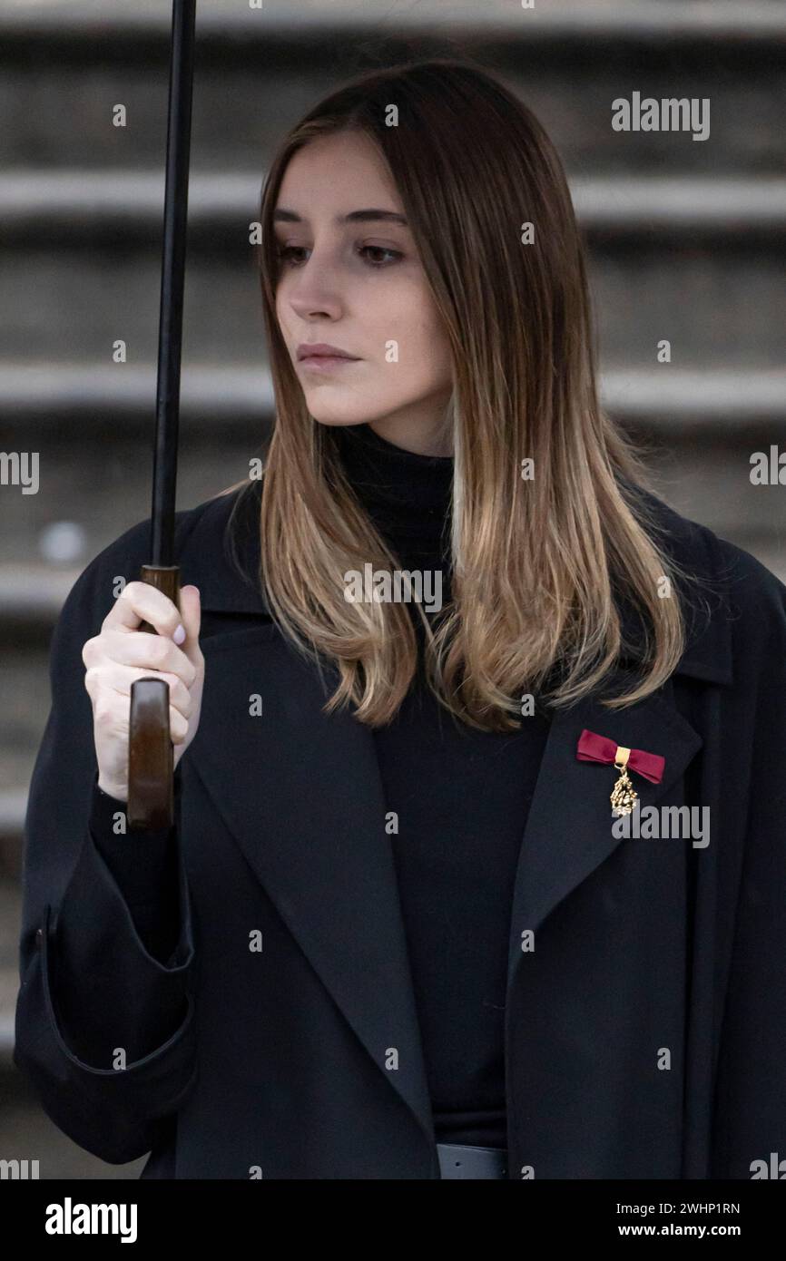 Princess Vittoria of Savoy attending the funeral of the H.S.R. Vittorio ... Princess Vittoria of Savoy attending the funeral of the H.S.R. Vittorio ...