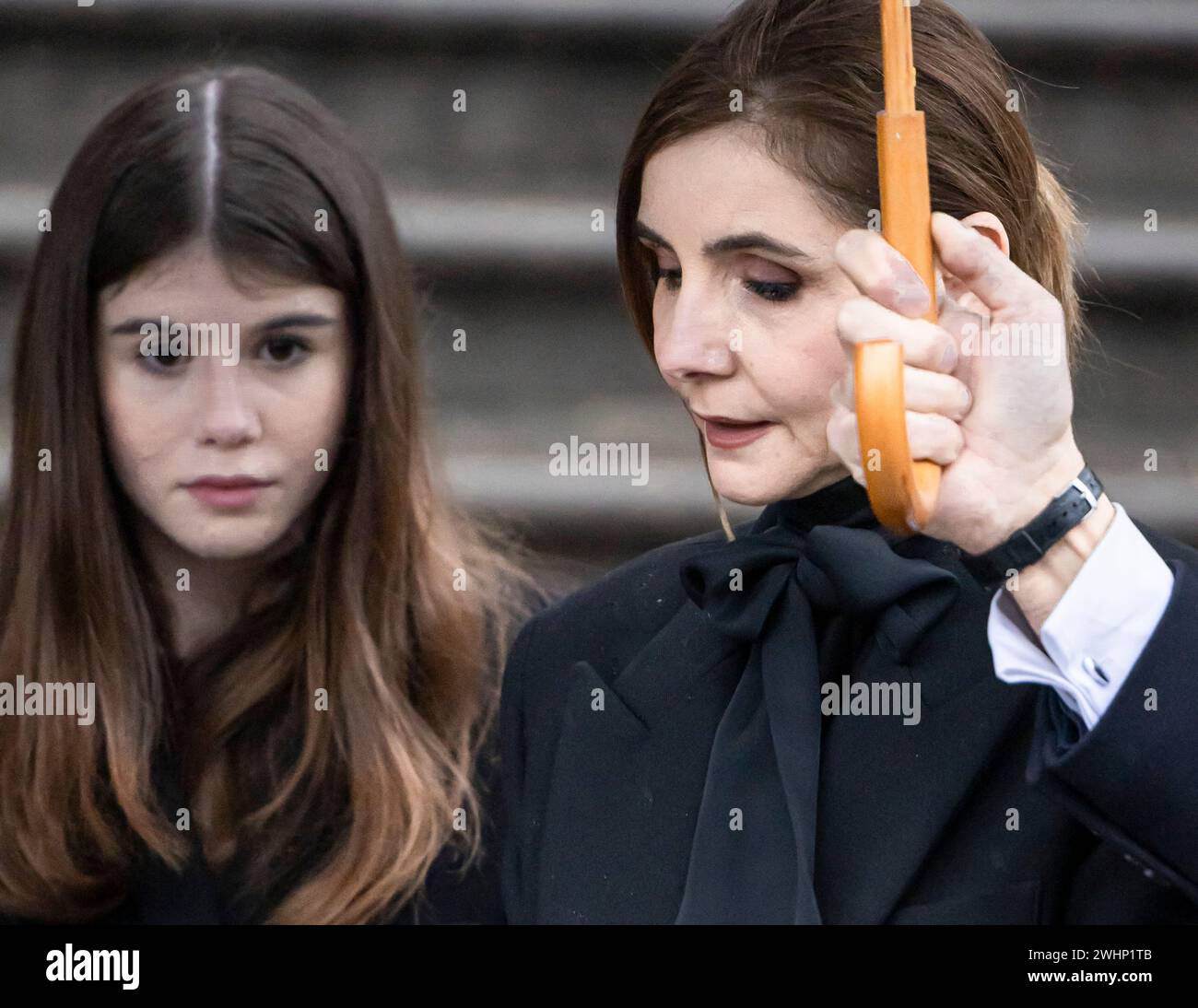 Turin, Italy. 10th Feb, 2024. Princess Luisa of Savoy and Clotilde ...
