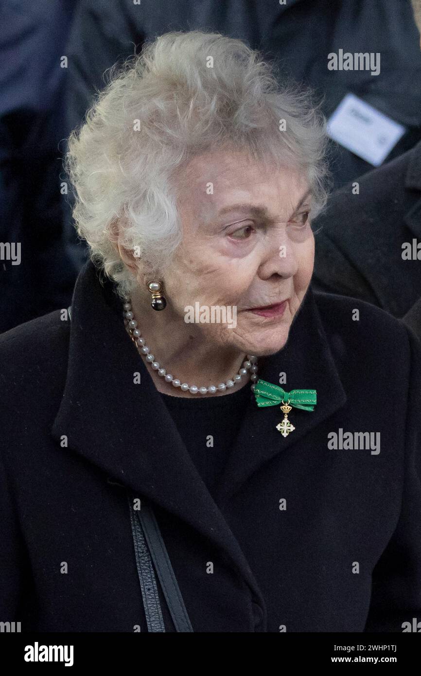 Turin, Italy. 10th Feb, 2024. Princess Maria Pia of Savoy attending the ...