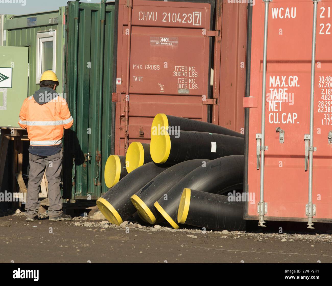 Bulk cargo shipping container hi-res stock photography and images - Alamy