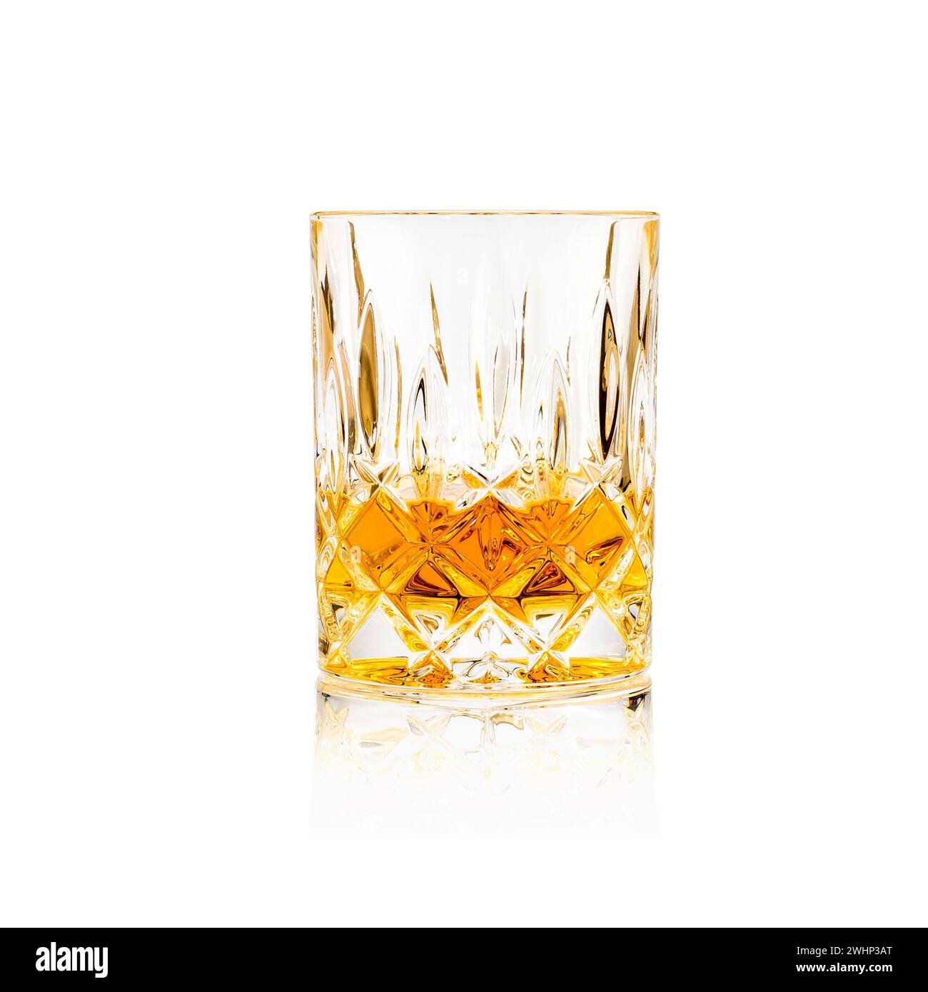 Whiskey glass on old Cut Out Stock Images & Pictures - Alamy