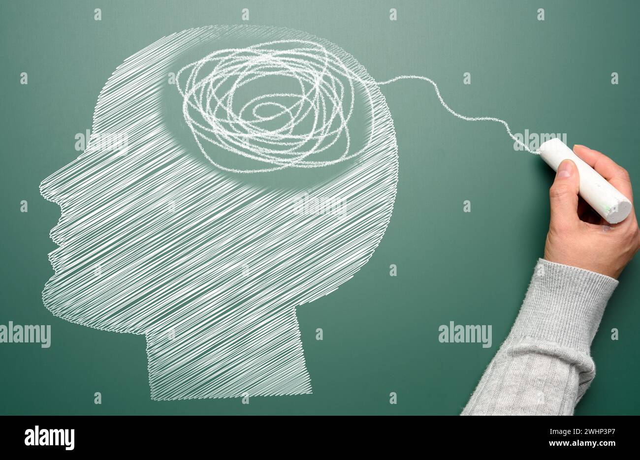 Tangled brain mental health concept hi-res stock photography and images ...