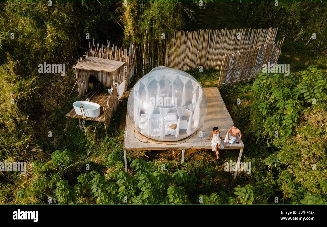 Glamping tent hi-res stock photography and images - Alamy