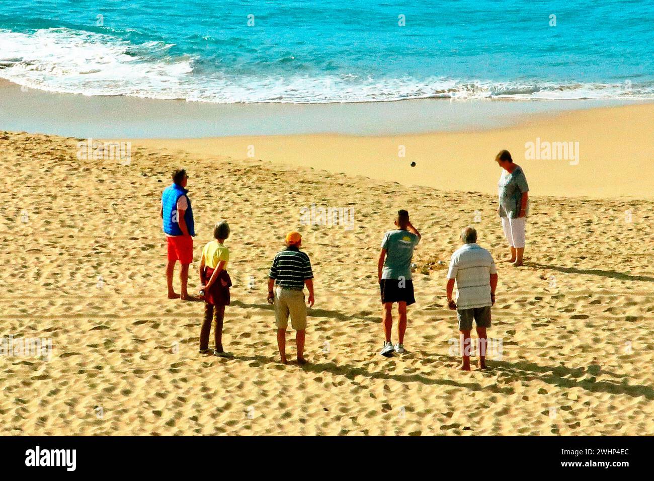 Boccia spielen hi-res stock photography and images - Alamy