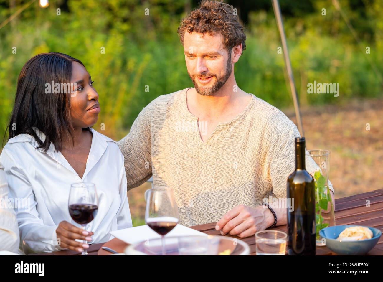 Flirting romance hi-res stock photography and images - Alamy