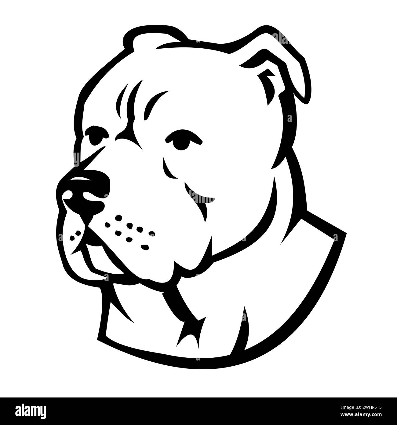 American bully logo Cut Out Stock Images & Pictures - Alamy