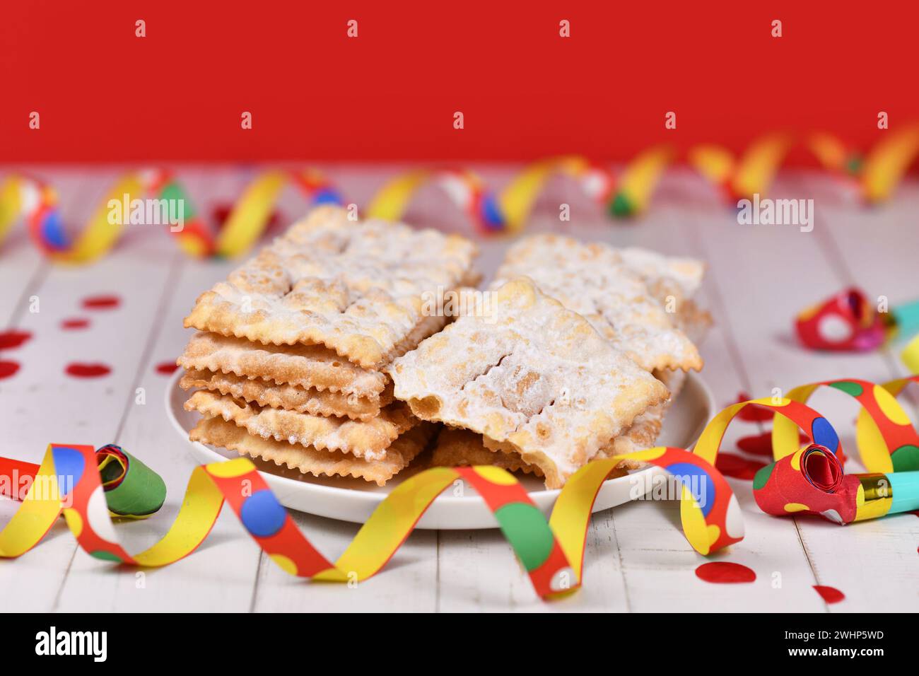 Italian dessert snack for carnival season called 'Galani ...