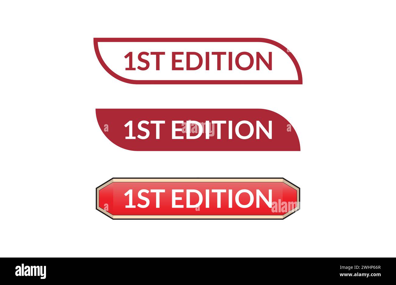 1st edition Stock Vector Images - Alamy