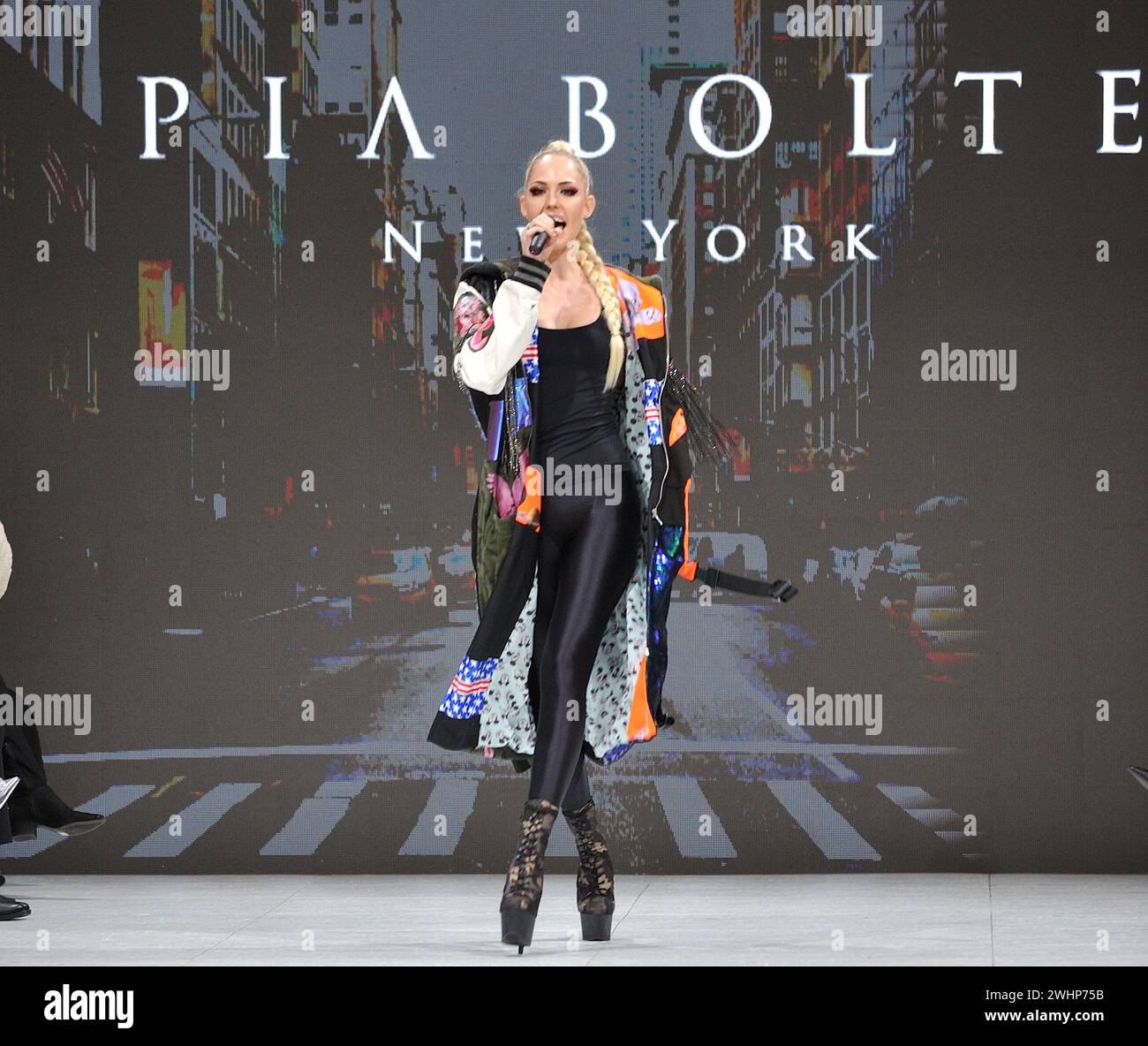 New York, USA. 10th Feb, 2024. Pia Bolte NY Fashion Week 2024 ...