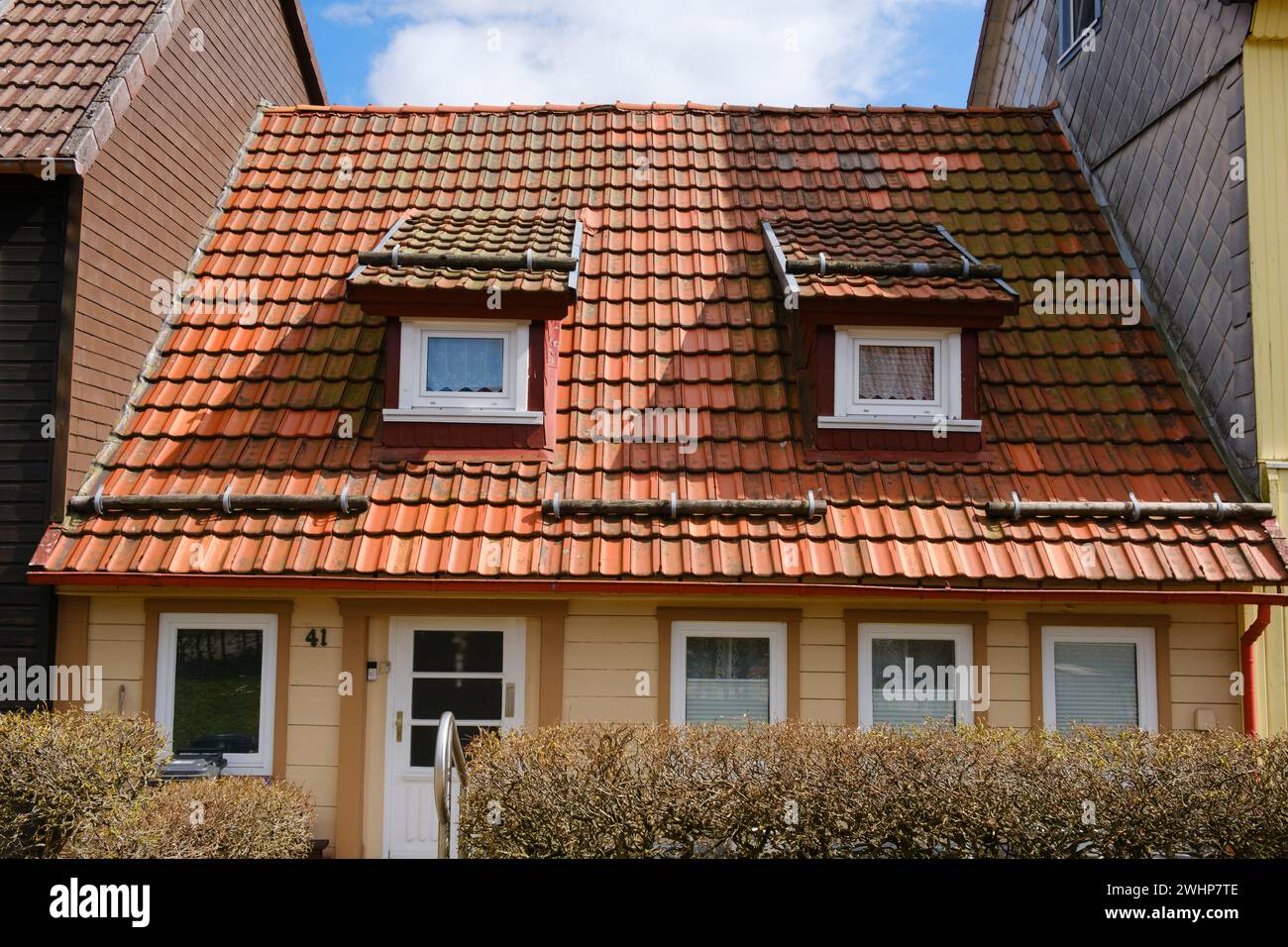 House with dormer window Stock Photo - Alamy