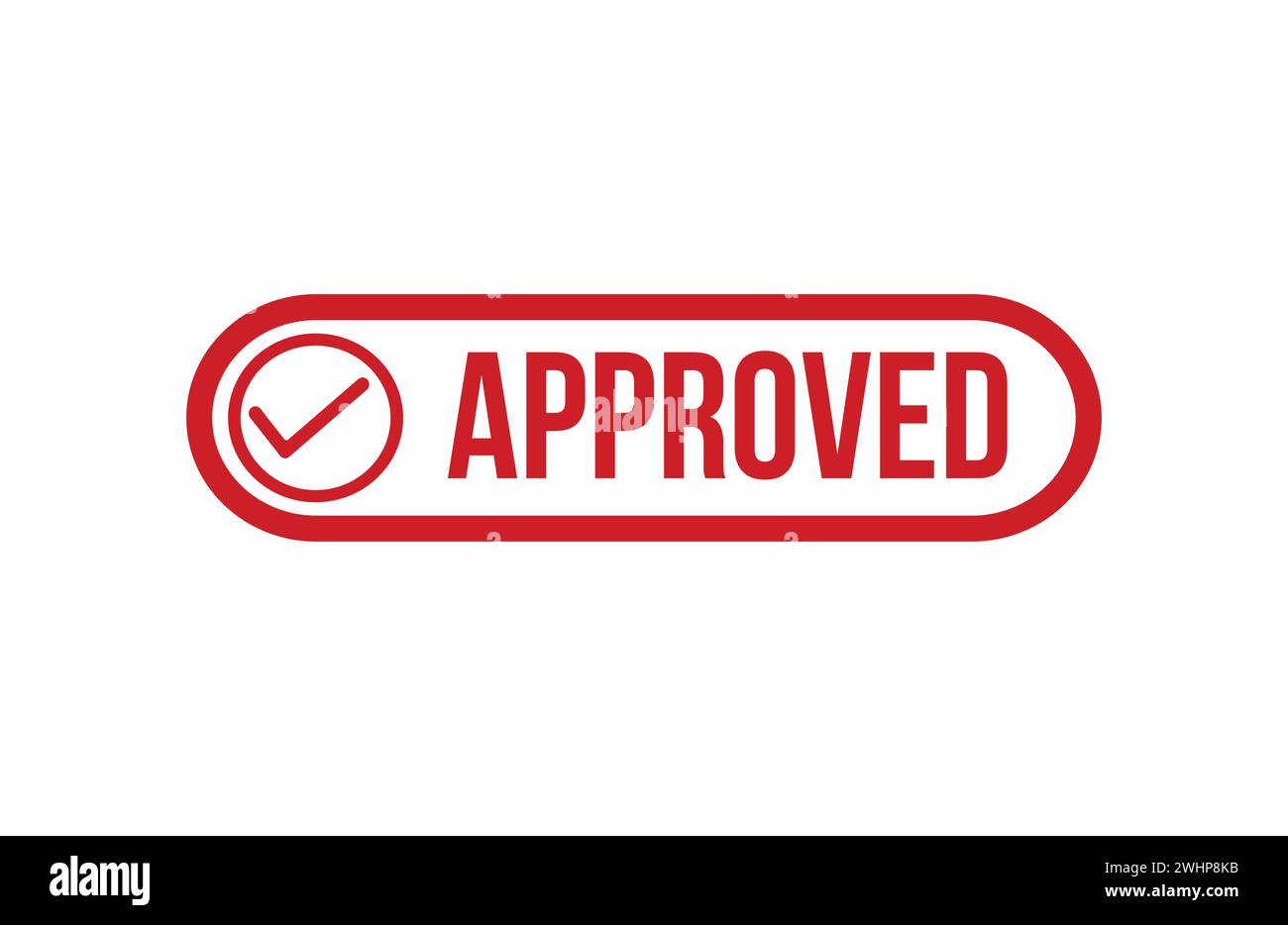 Approved icon Stock Vector Images - Alamy