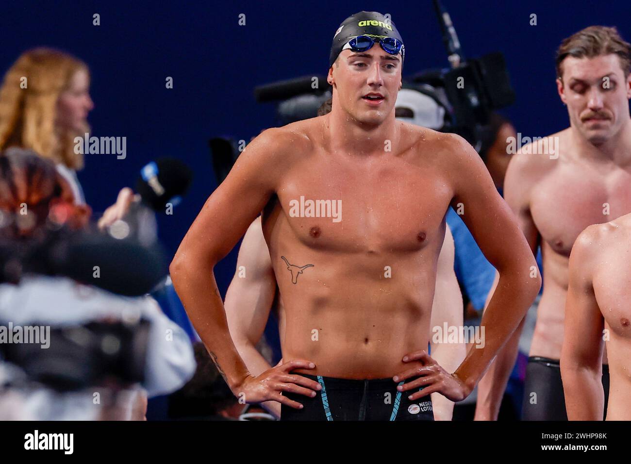 DOHA, QATAR - FEBRUARY 11: Casper Corbeau of the Netherlands competing ...