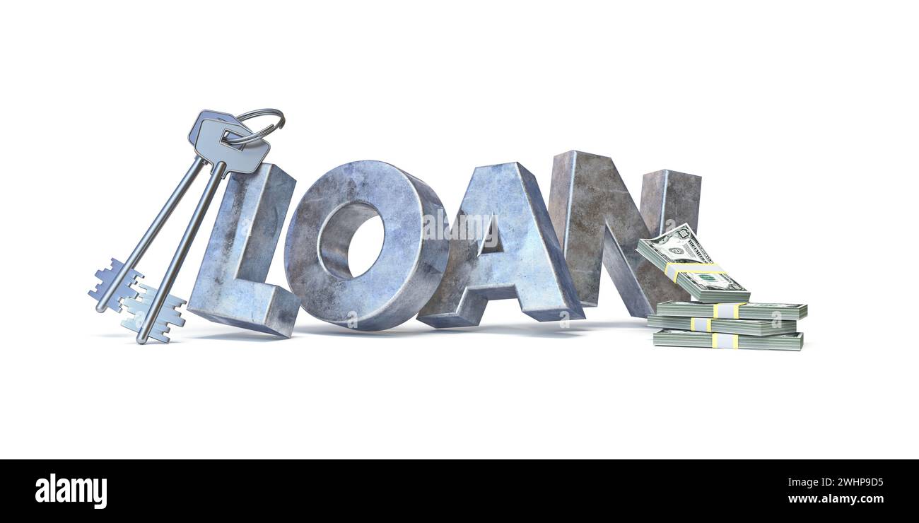 Repayment of loan Cut Out Stock Images & Pictures - Alamy