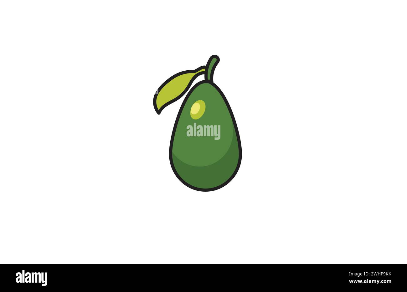 Garden fresh avocado icon. avocado fruits healthy lifestyle symbol ...