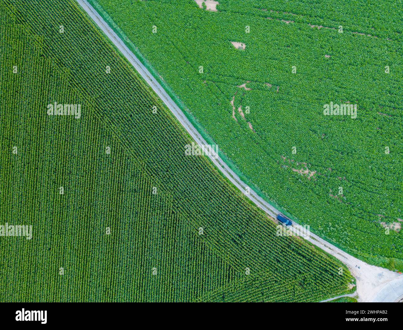 Rural landscape aerial hi-res stock photography and images - Alamy