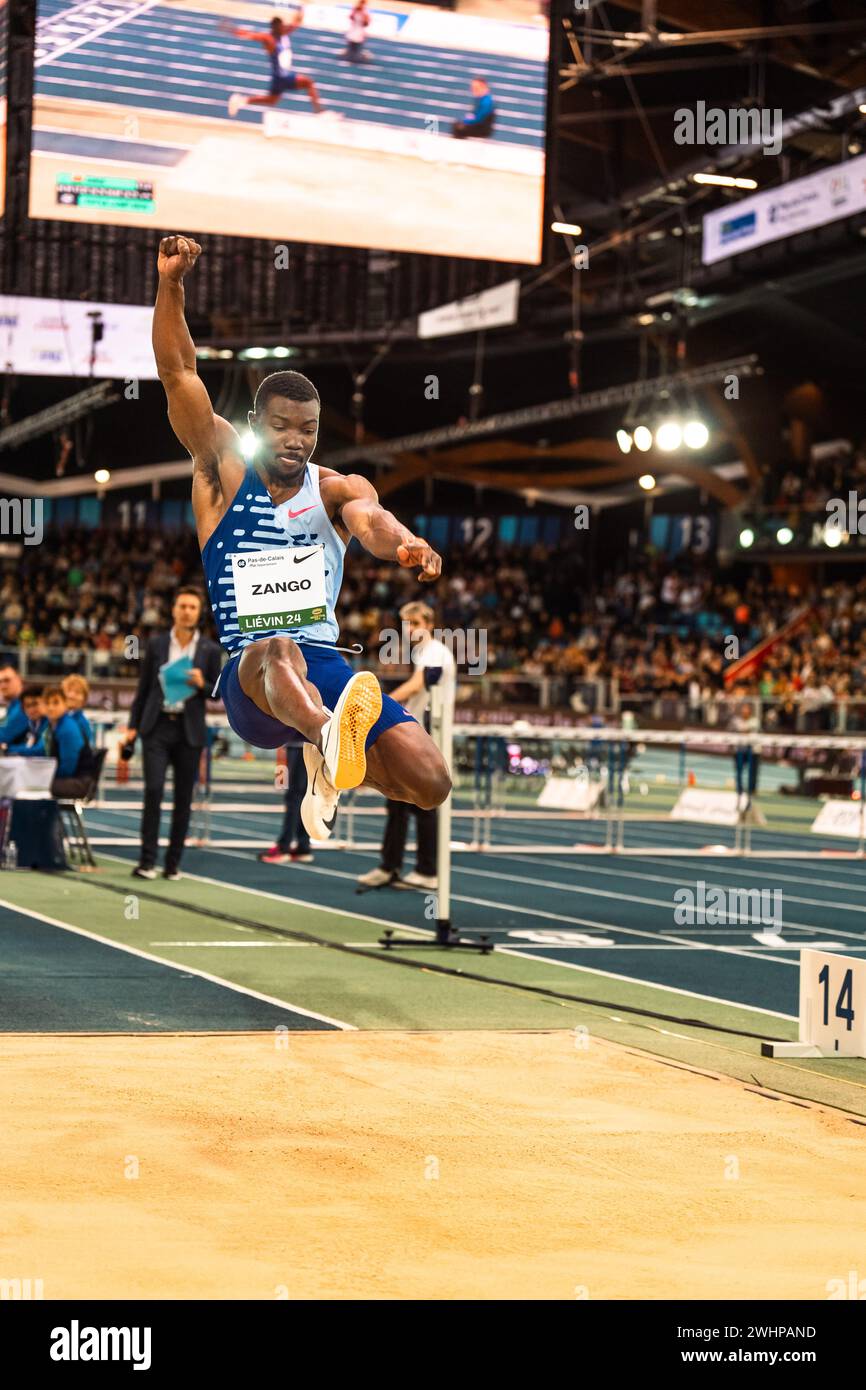 Hugues Fabrice ZANGO (BUR), Triple Jump Men, during the Meeting de ...