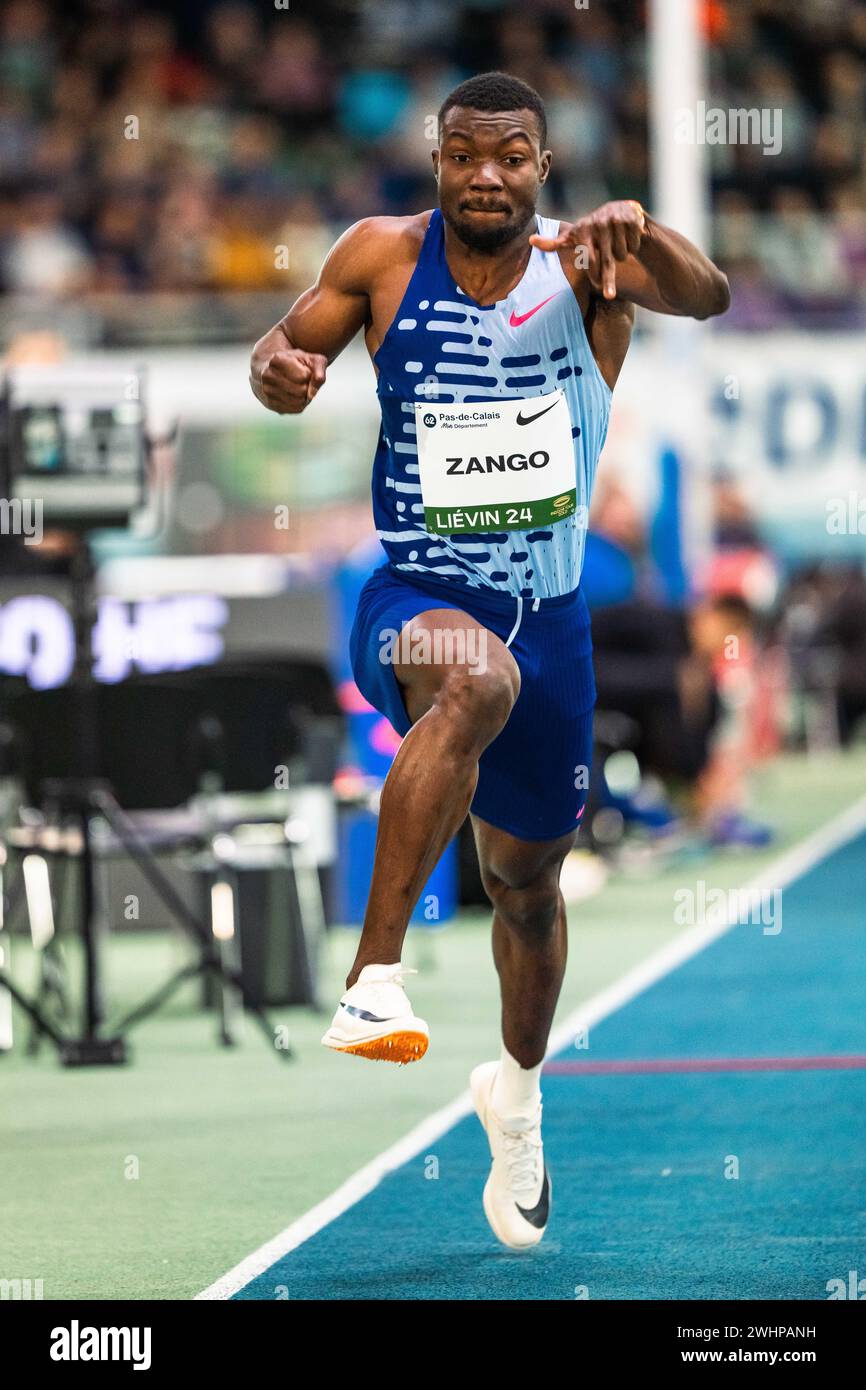 Hugues Fabrice ZANGO (BUR), Triple Jump Men, during the Meeting de ...