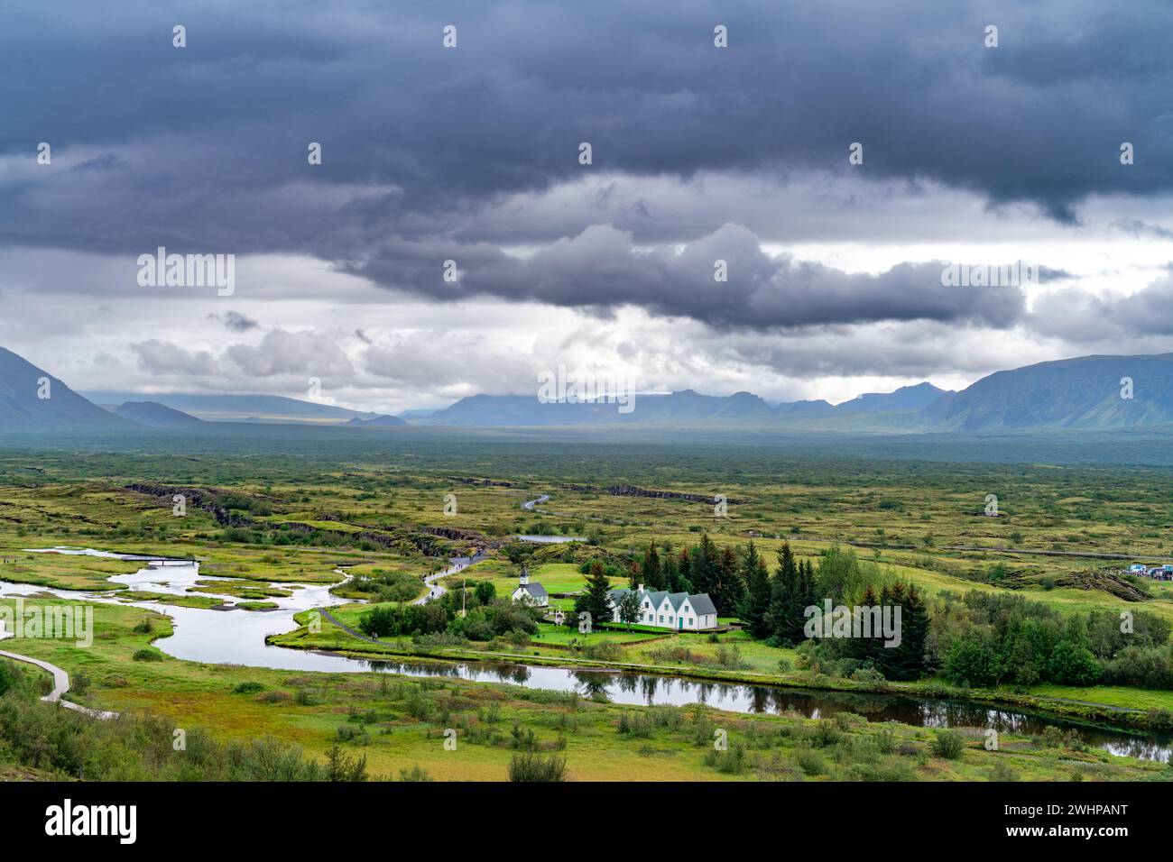 Spectacular wild landscape in Iceland Stock Photo - Alamy