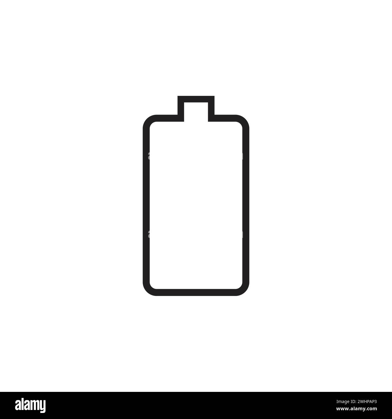 battery icon in trendy flat design Stock Vector Image & Art - Alamy