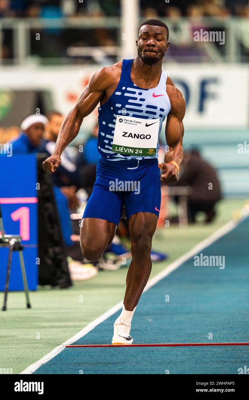 Hugues Fabrice ZANGO (BUR), Triple Jump Men, during the Meeting de ...