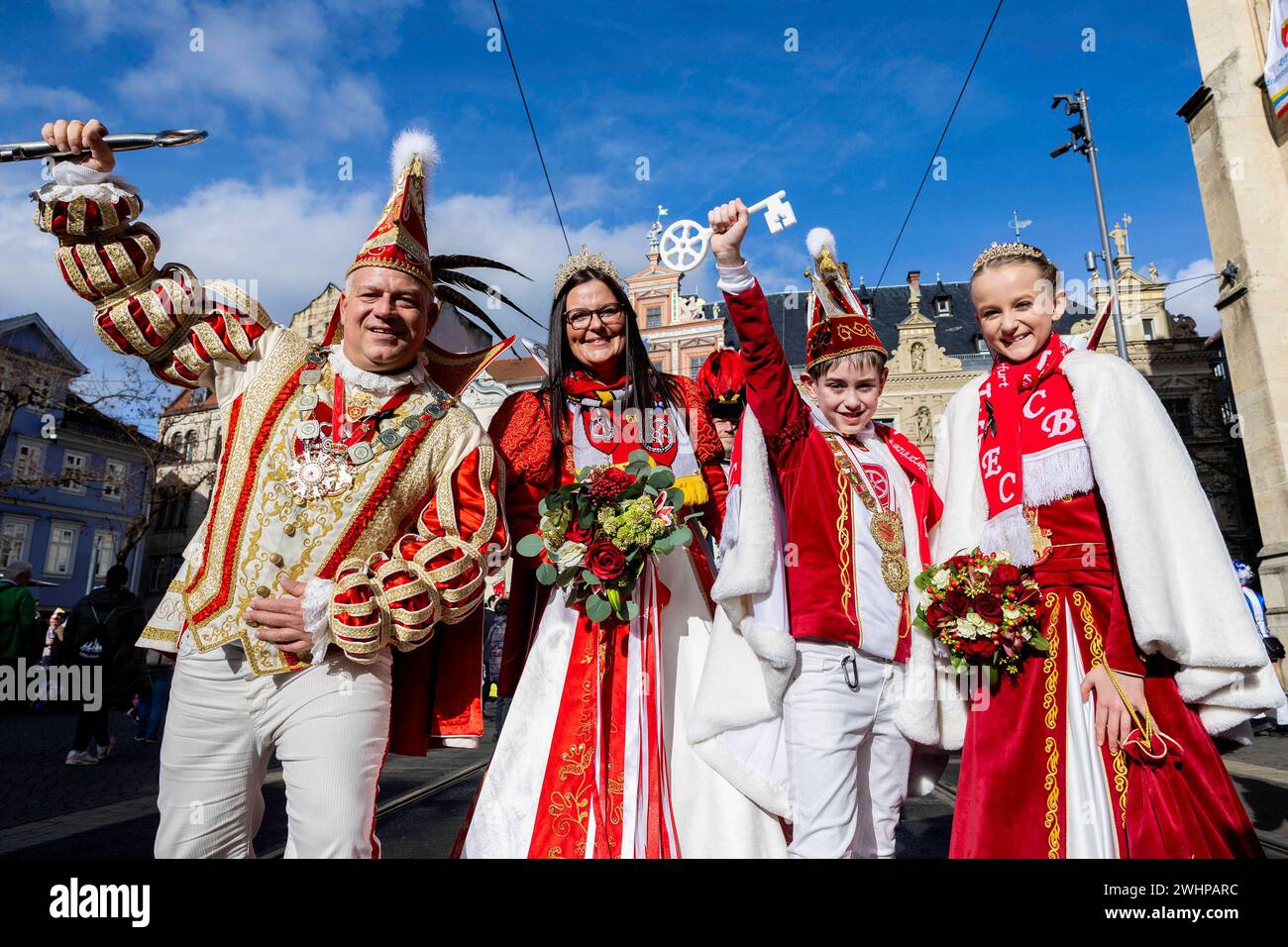 Prinz Ronny I., Prinzessin Julia I., Kinderprinz Leopold I. und ...