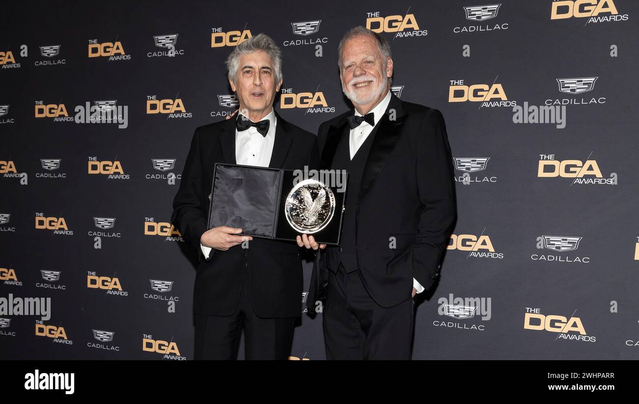 Beverly Hills, USA. 10th Feb, 2024. Alexander Payne and Taylor Hackford ...