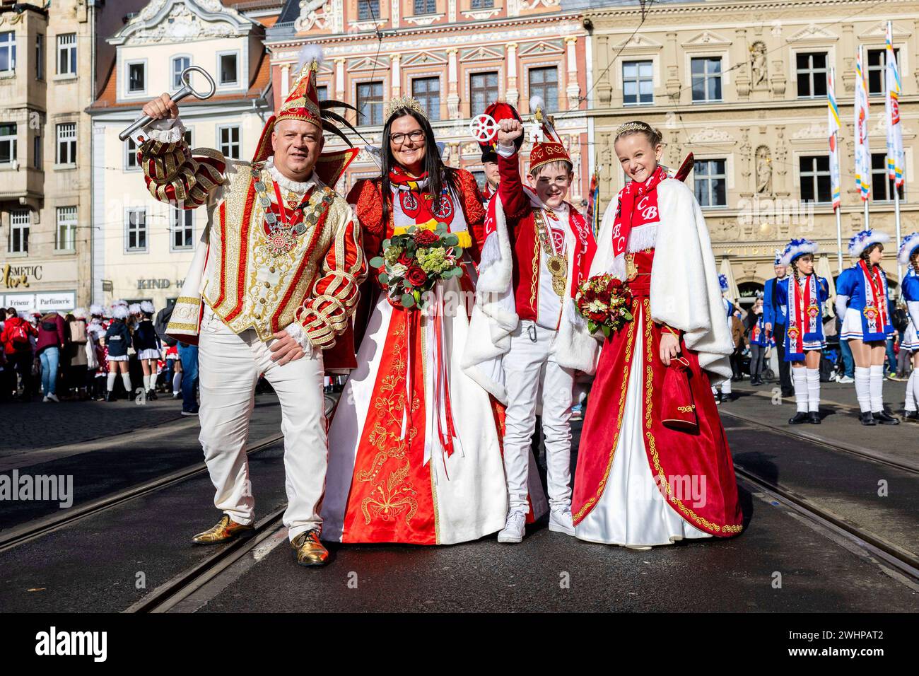 Prinz Ronny I., Prinzessin Julia I., Kinderprinz Leopold I. und ...