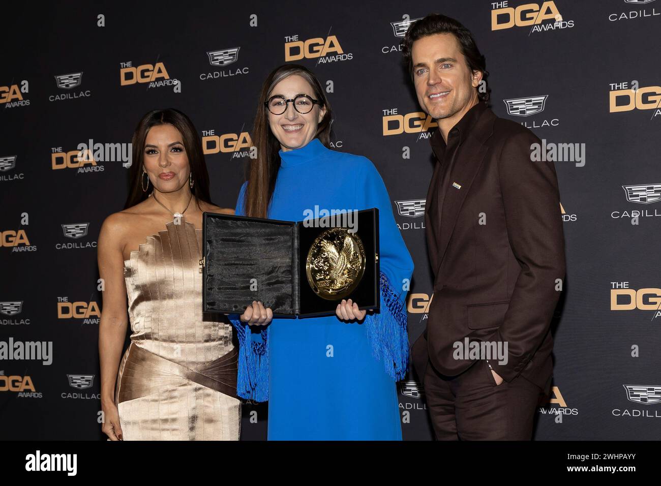 Beverly Hills, USA. 10th Feb, 2024. Eva Longoria, Sarah Adina Smith and ...