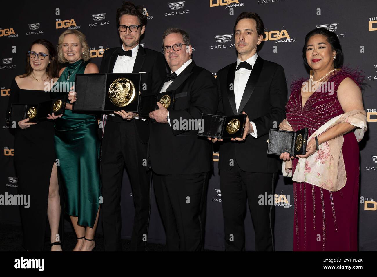 Beverly Hills, USA. 10th Feb, 2024. Christopher Storer and his ...