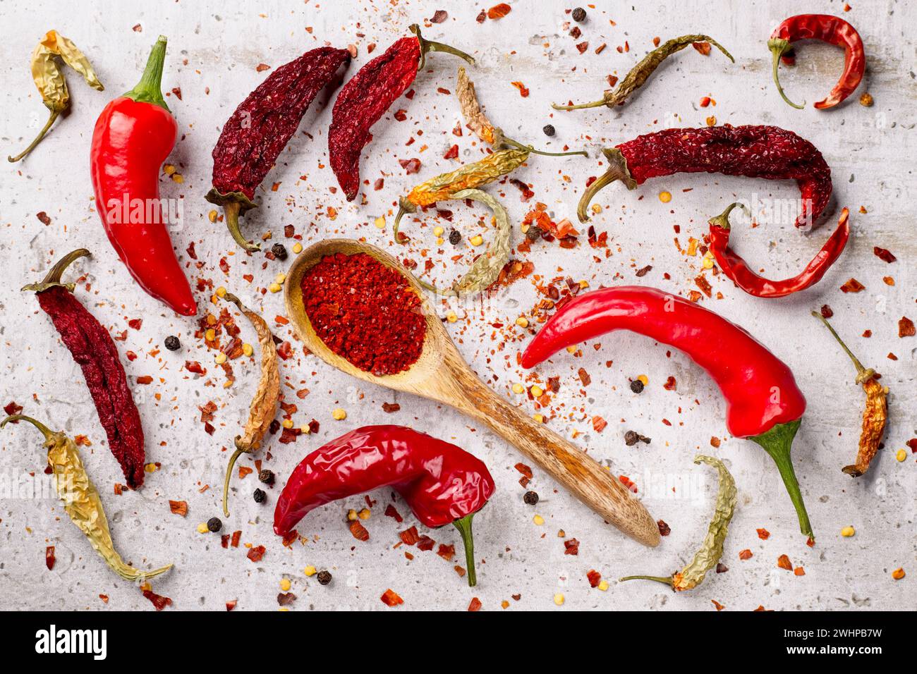 Spicy theme hi-res stock photography and images - Alamy
