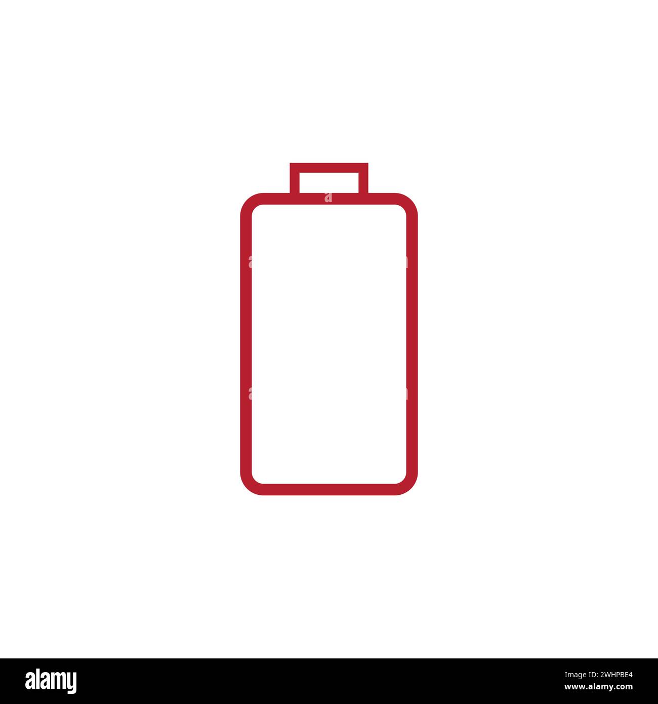 battery icon in trendy flat design Stock Vector Image & Art - Alamy