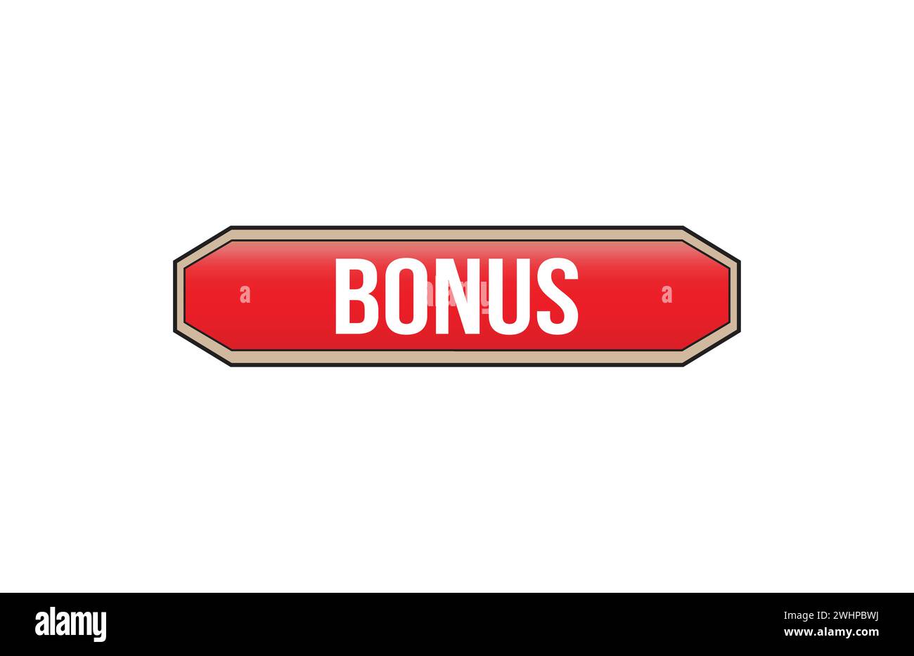 Welcome bonus stamp Stock Vector Images - Alamy