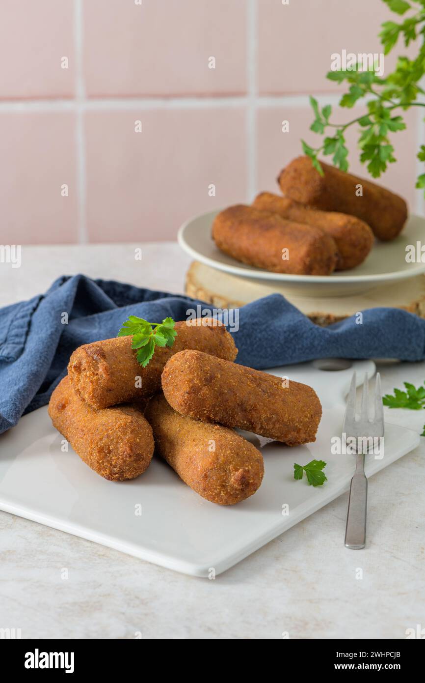 Croquetes croquettes croquets hi-res stock photography and images - Alamy