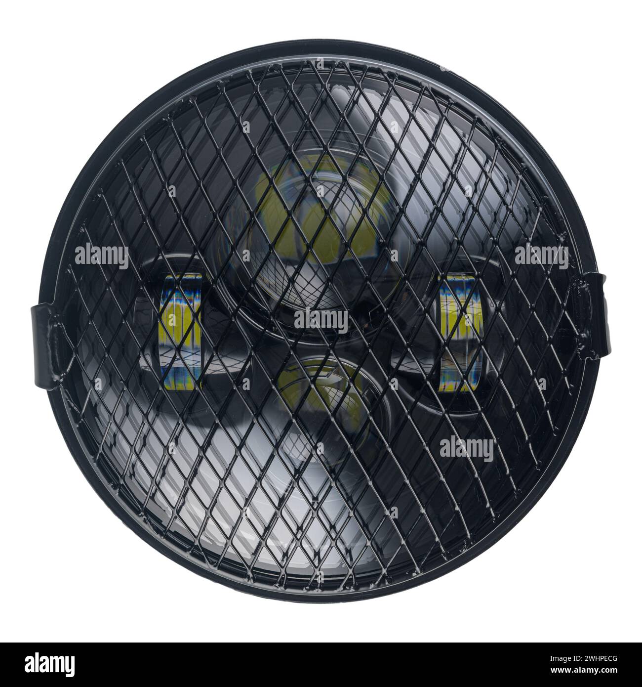 Motorcycle headlights Cut Out Stock Images & Pictures - Alamy