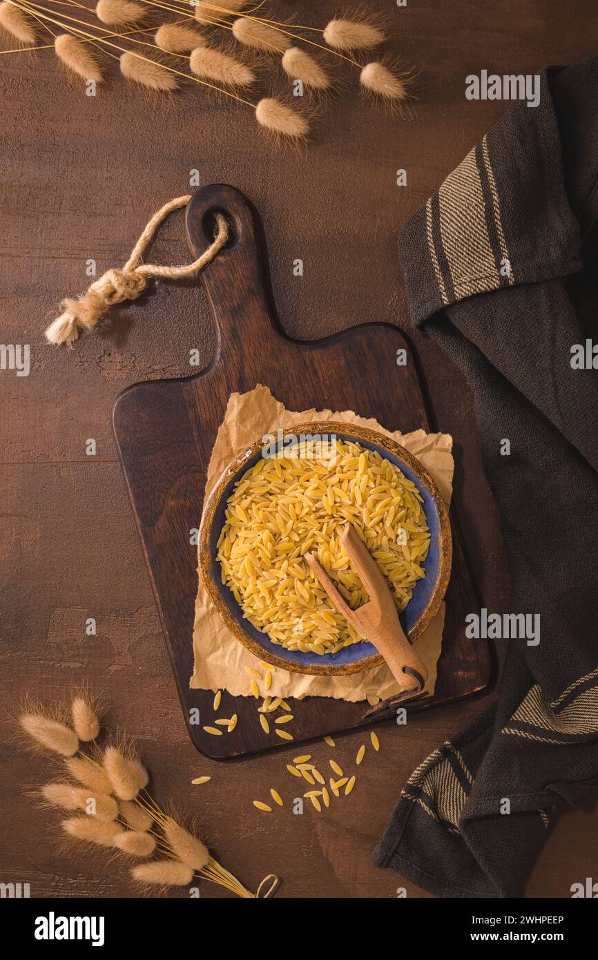 Organic dry pasta in hi-res stock photography and images - Alamy