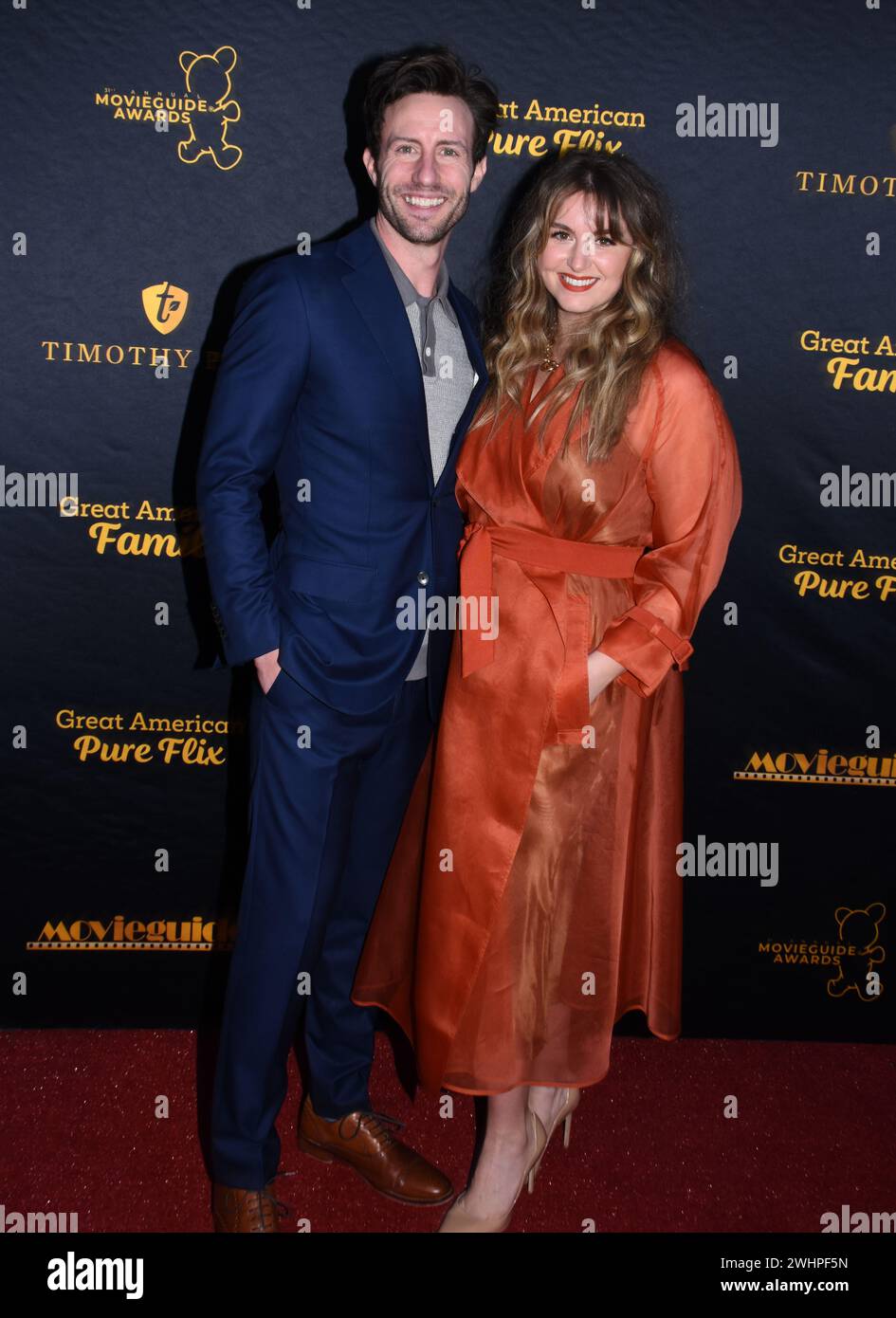 Los Angeles, California, USA 9th February 2024 Actor Jason Burkey ...